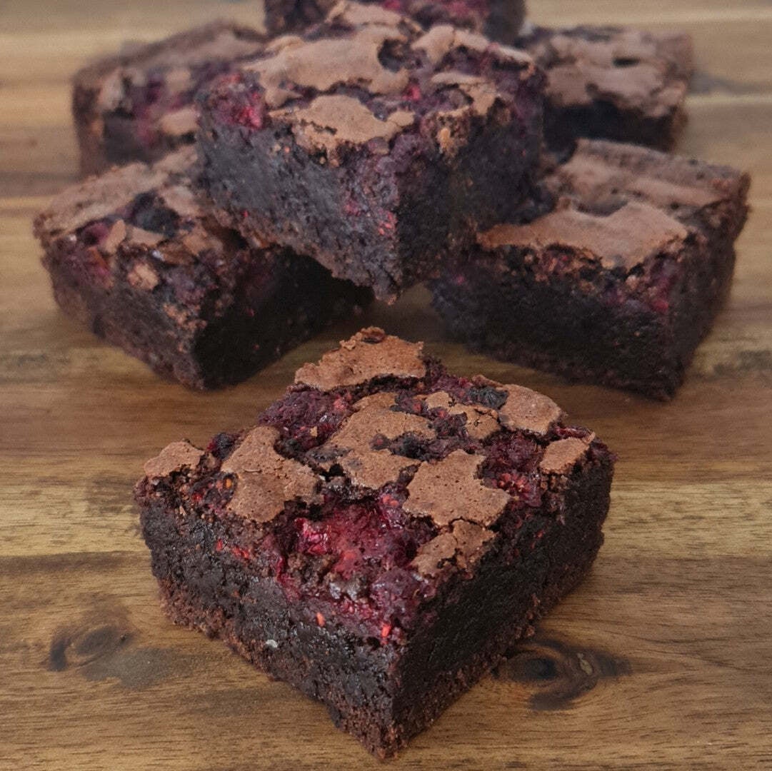 Brownie - Chocolate Raspberry | Forbidden Sweets